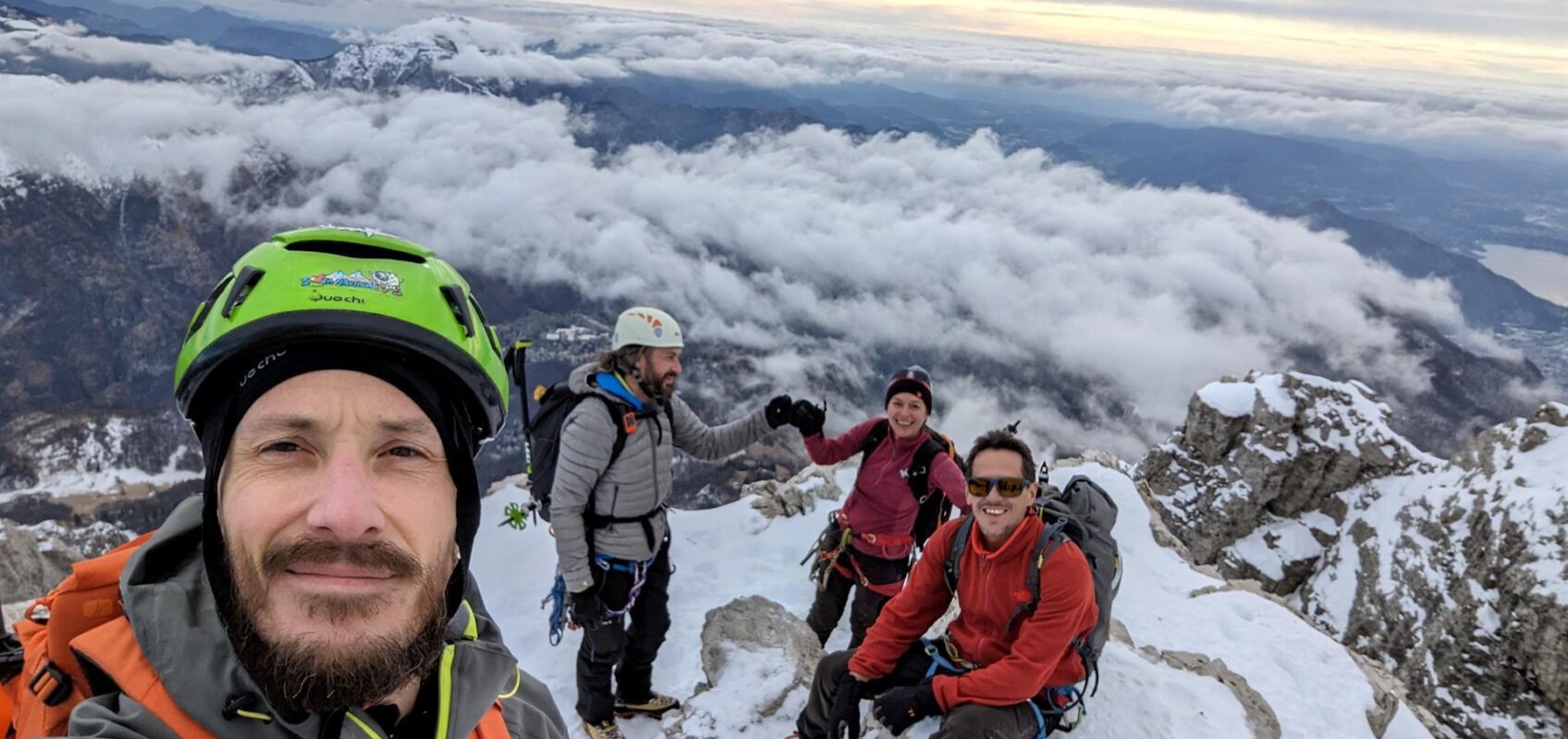 Grignetta: Cresta Sinigaglia integrale… quasi invernale